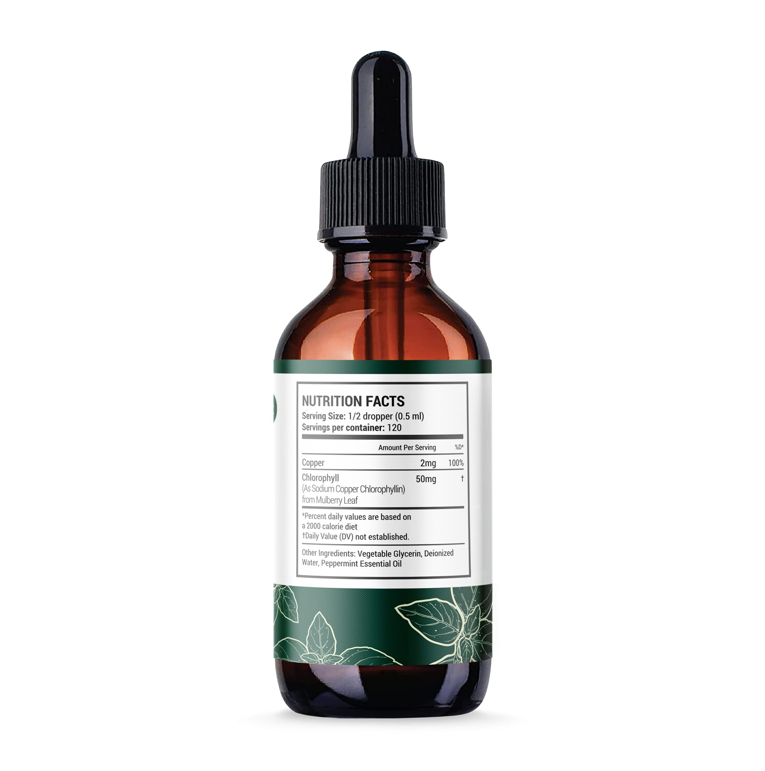 natural detox with chlorophyll drops