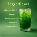 natural detox with chlorophyll powder