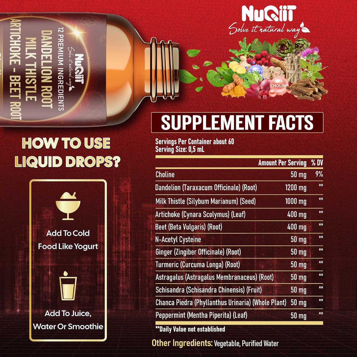 natural detox with dandelion root