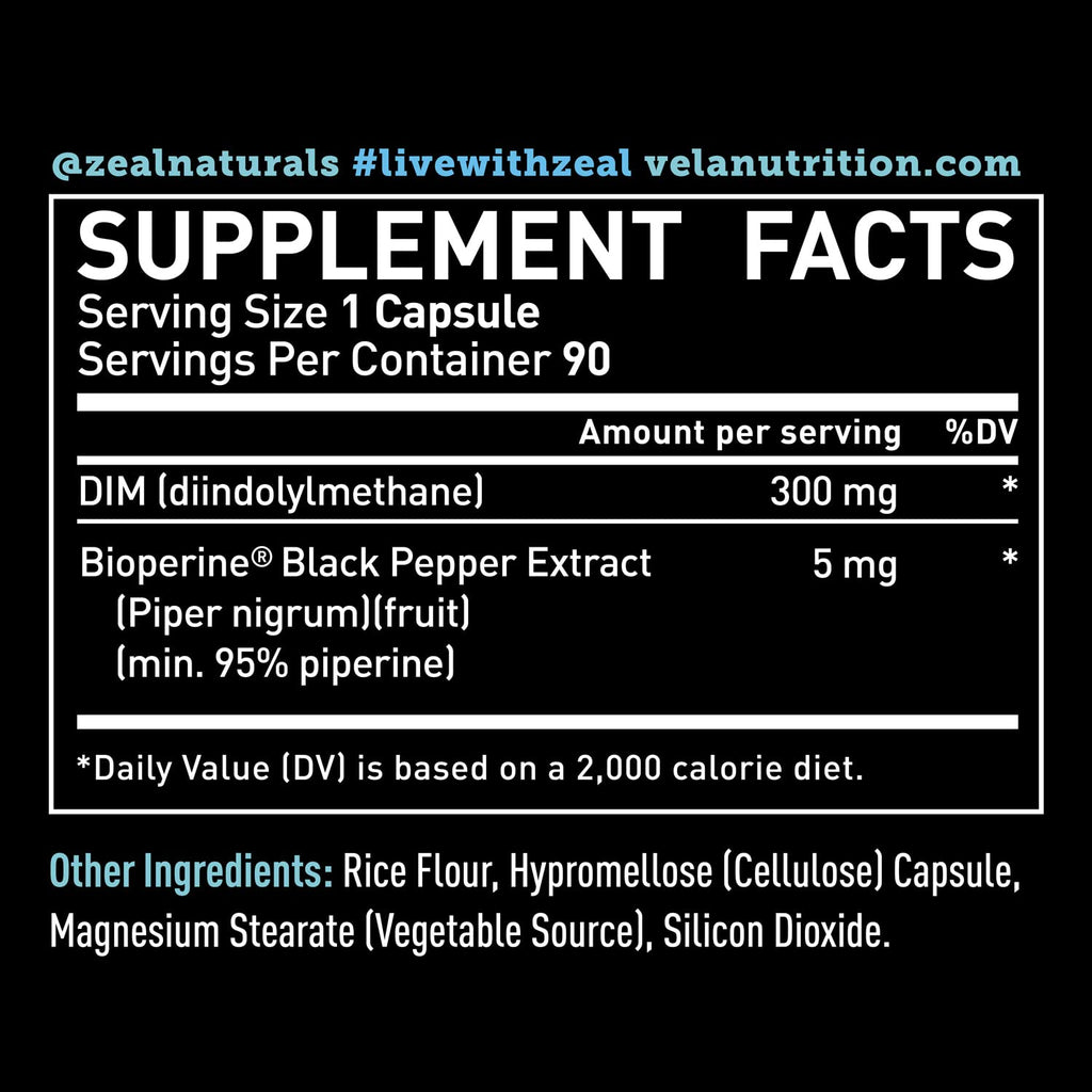 Natural detox with DIM supplement