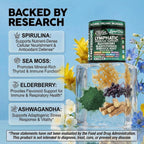 natural detox with elderberry capsules
