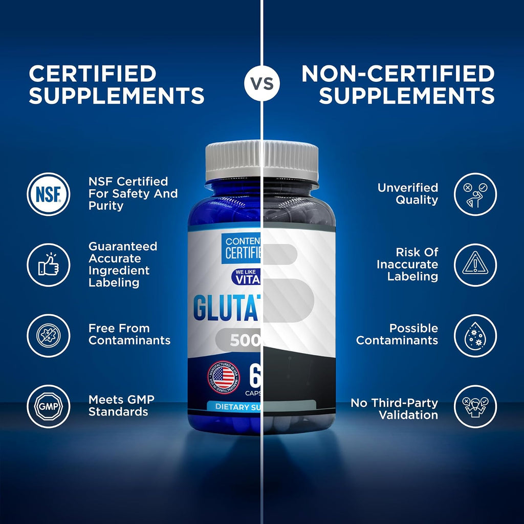natural detox with glutathione capsules