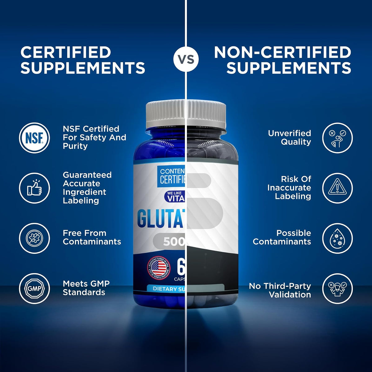 natural detox with glutathione capsules