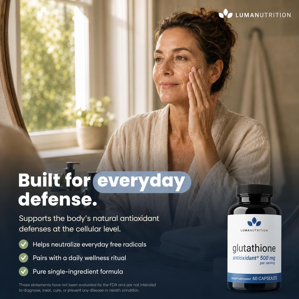 natural detox with glutathione capsules