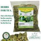 natural detox with graviola leaves