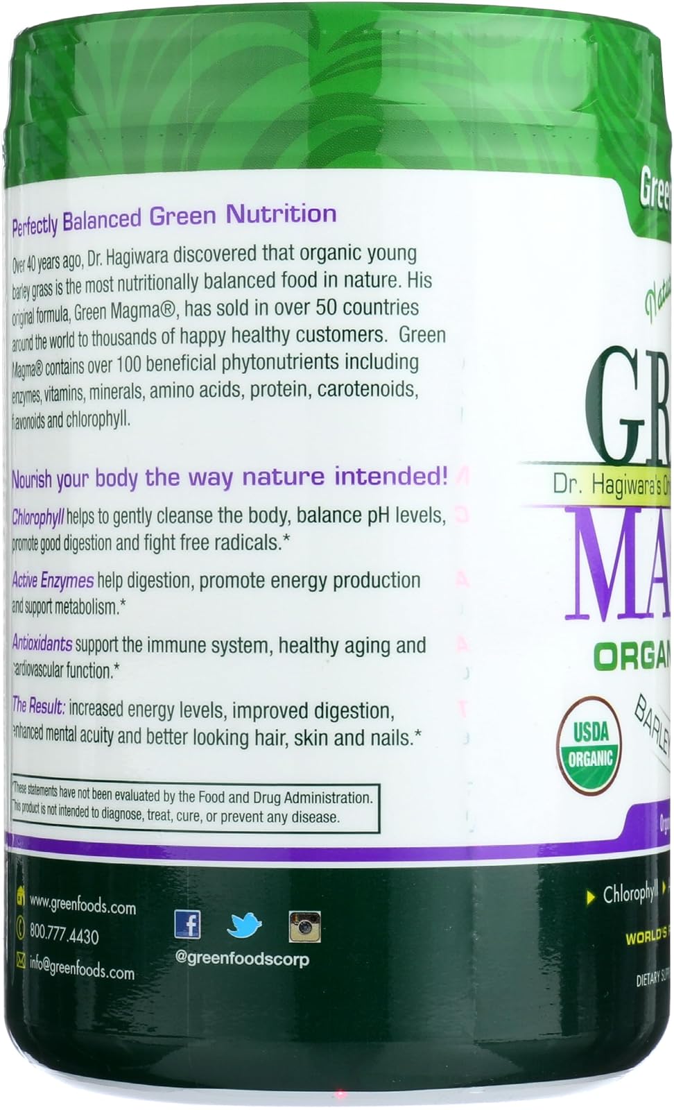 Natural detox with Green Magma