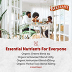 natural detox with greens powders