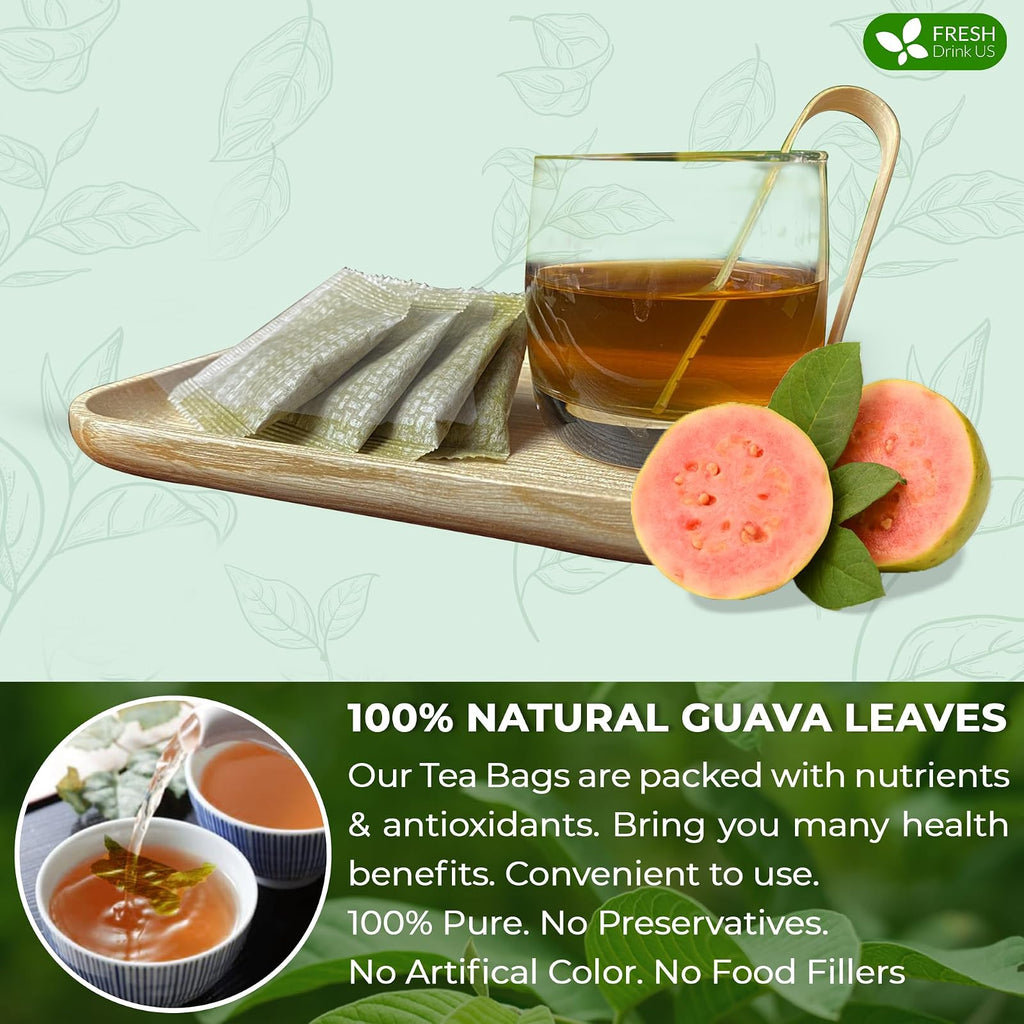 natural detox with guava leaf tea
