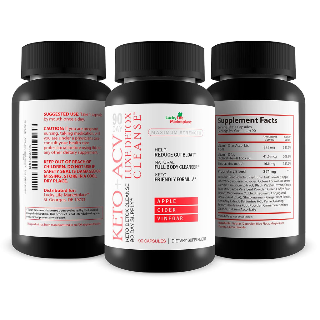 Natural detox with Keto ingredients