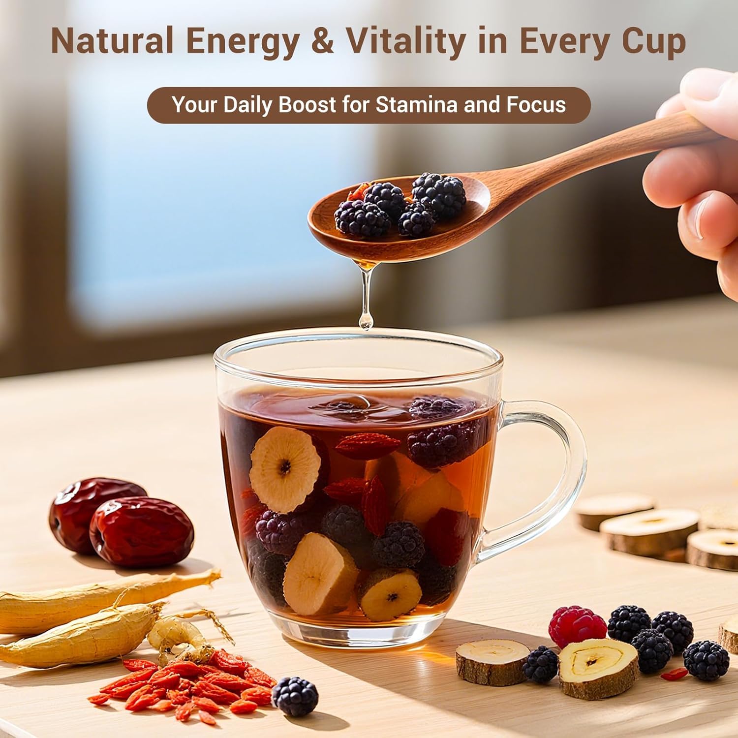 Natural detox with kidney tea
