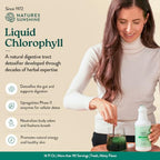 Natural detox with liquid chlorophyll