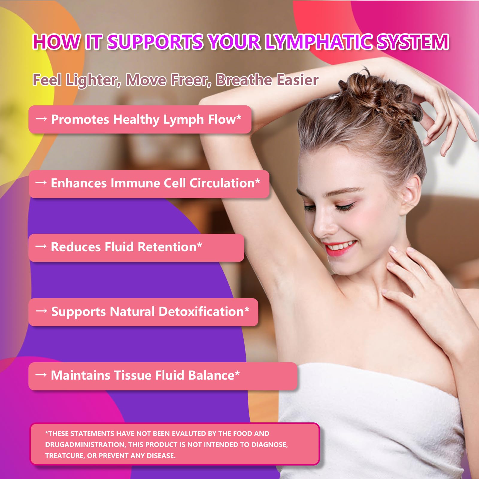 Natural detox with lymphatic drops