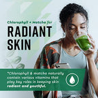 natural detox with matcha chlorophyll drops