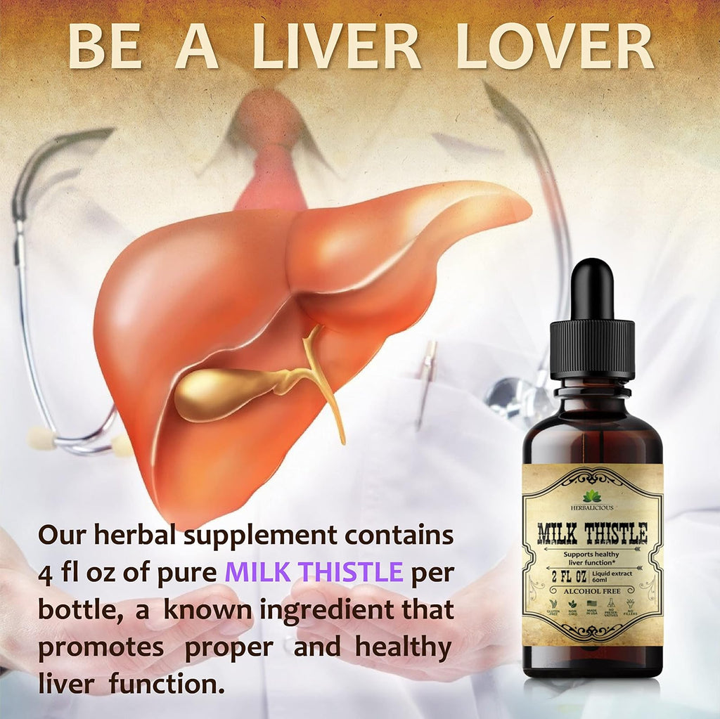 natural detox with milk thistle extract