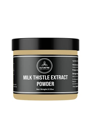 natural detox with milk thistle powder