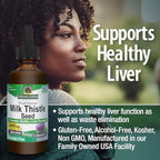 natural detox with milk thistle