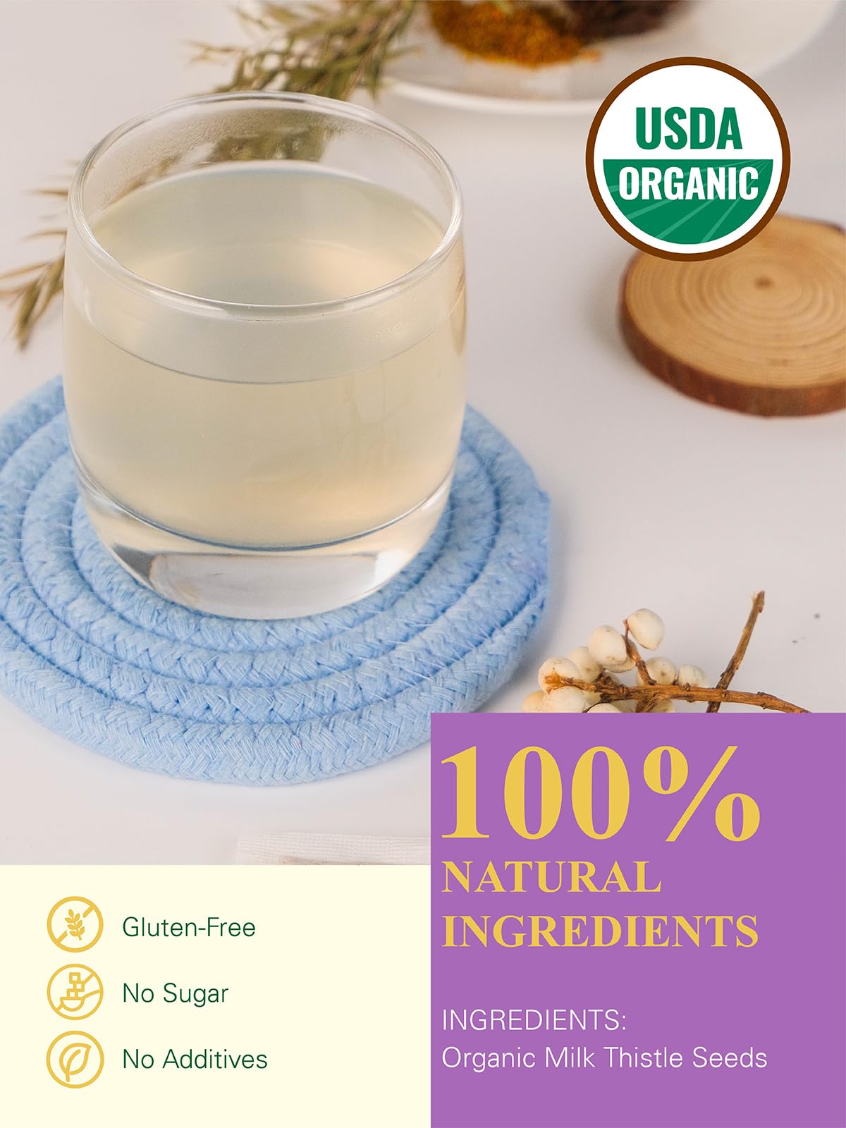 natural detox with milk thistle