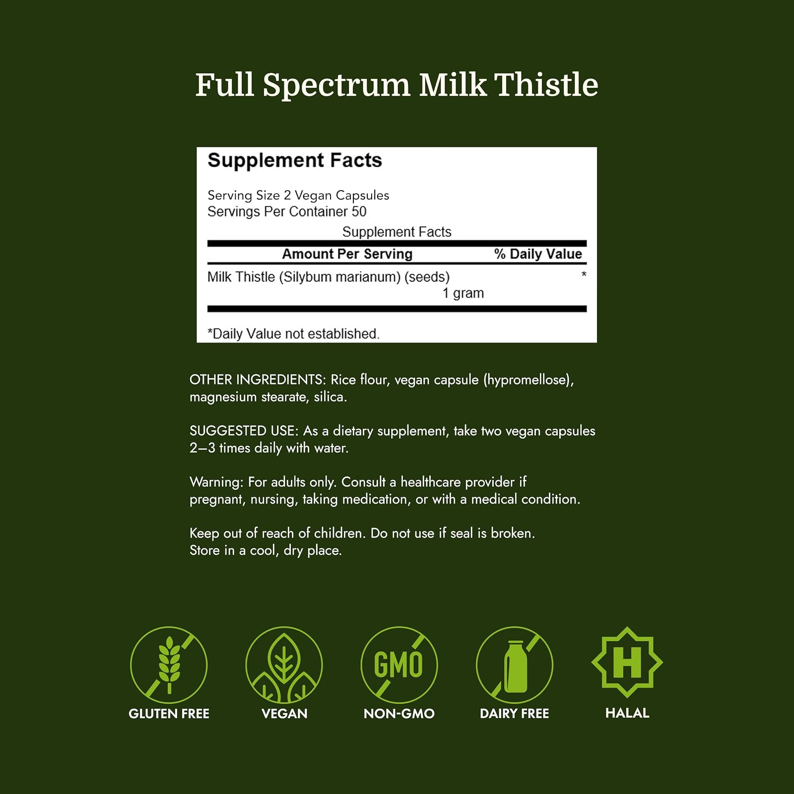 natural detox with milk thistle