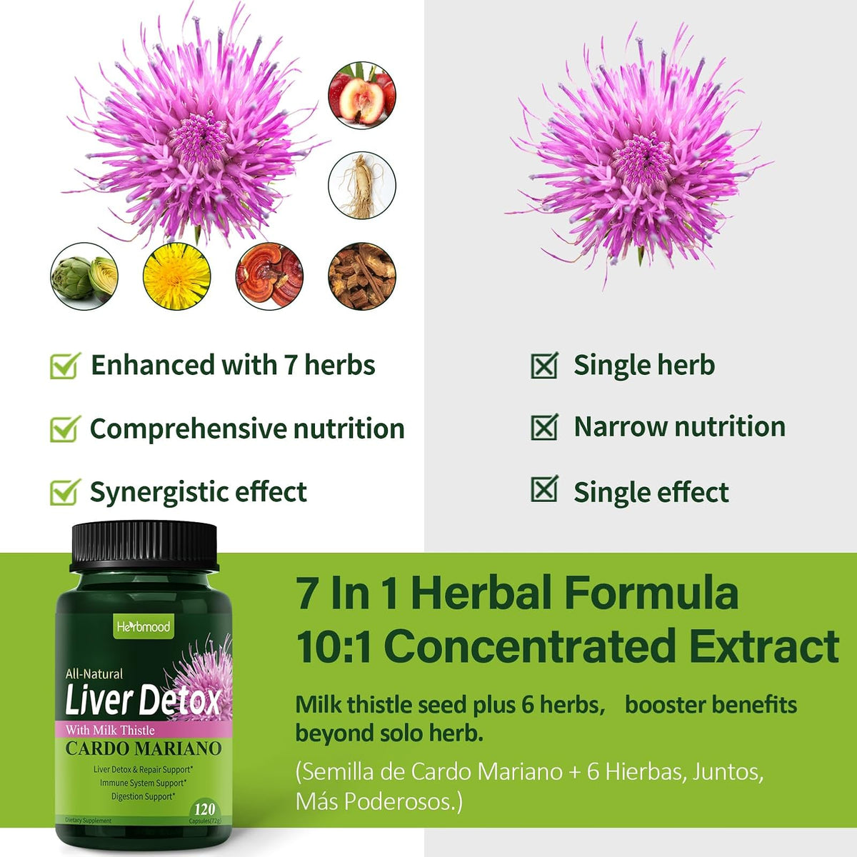 natural detox with milk thistle