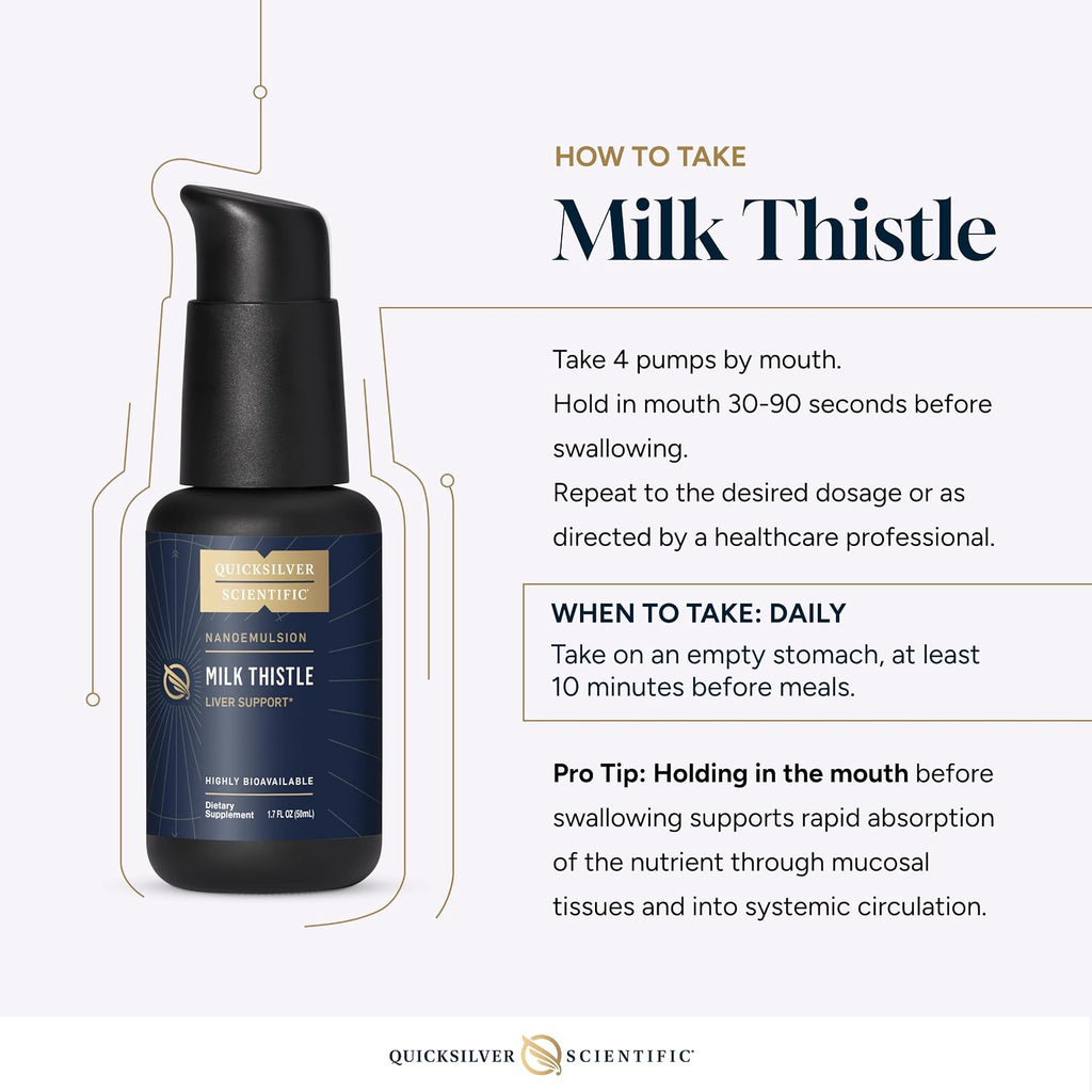 natural detox with milk thistle