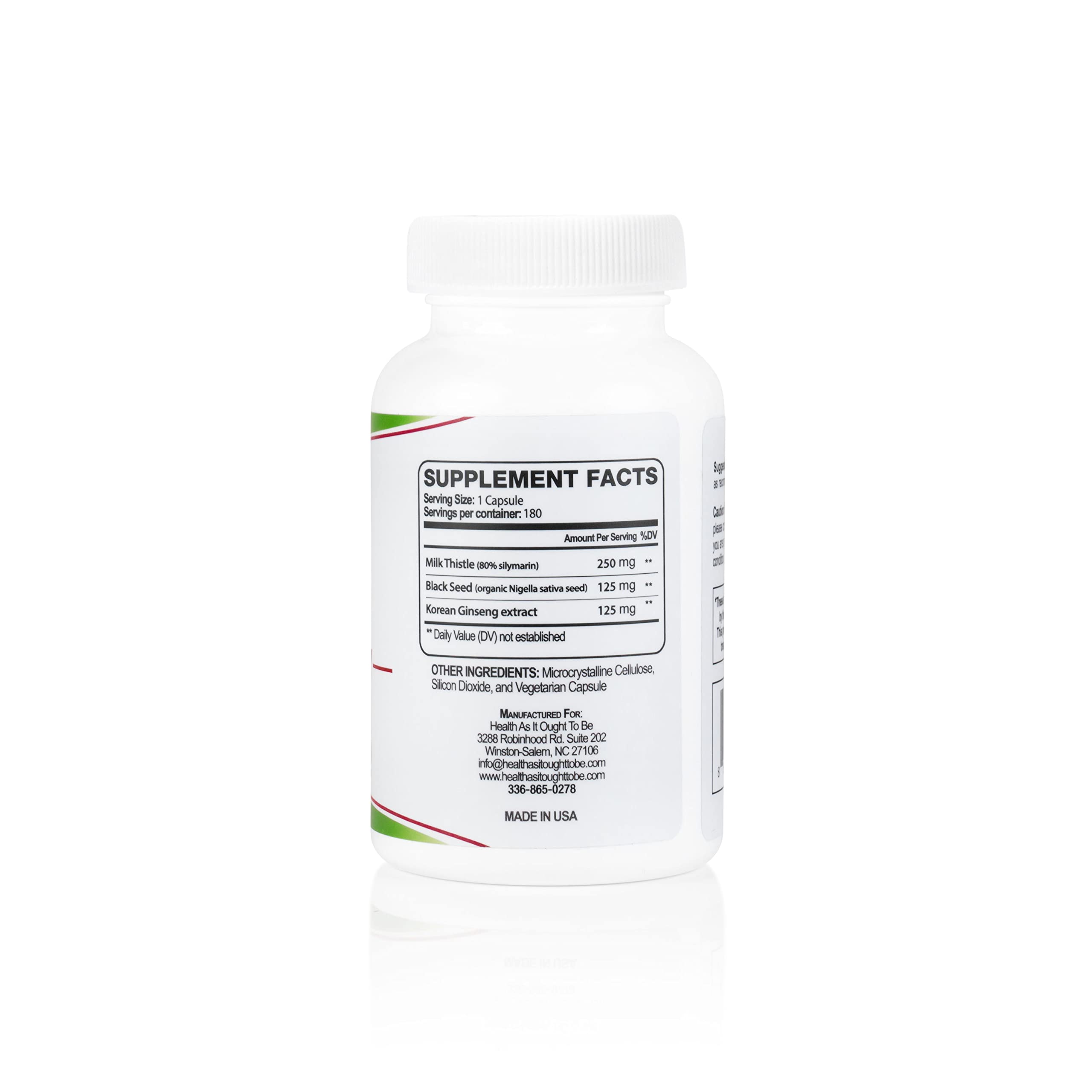 natural detox with milk thistle