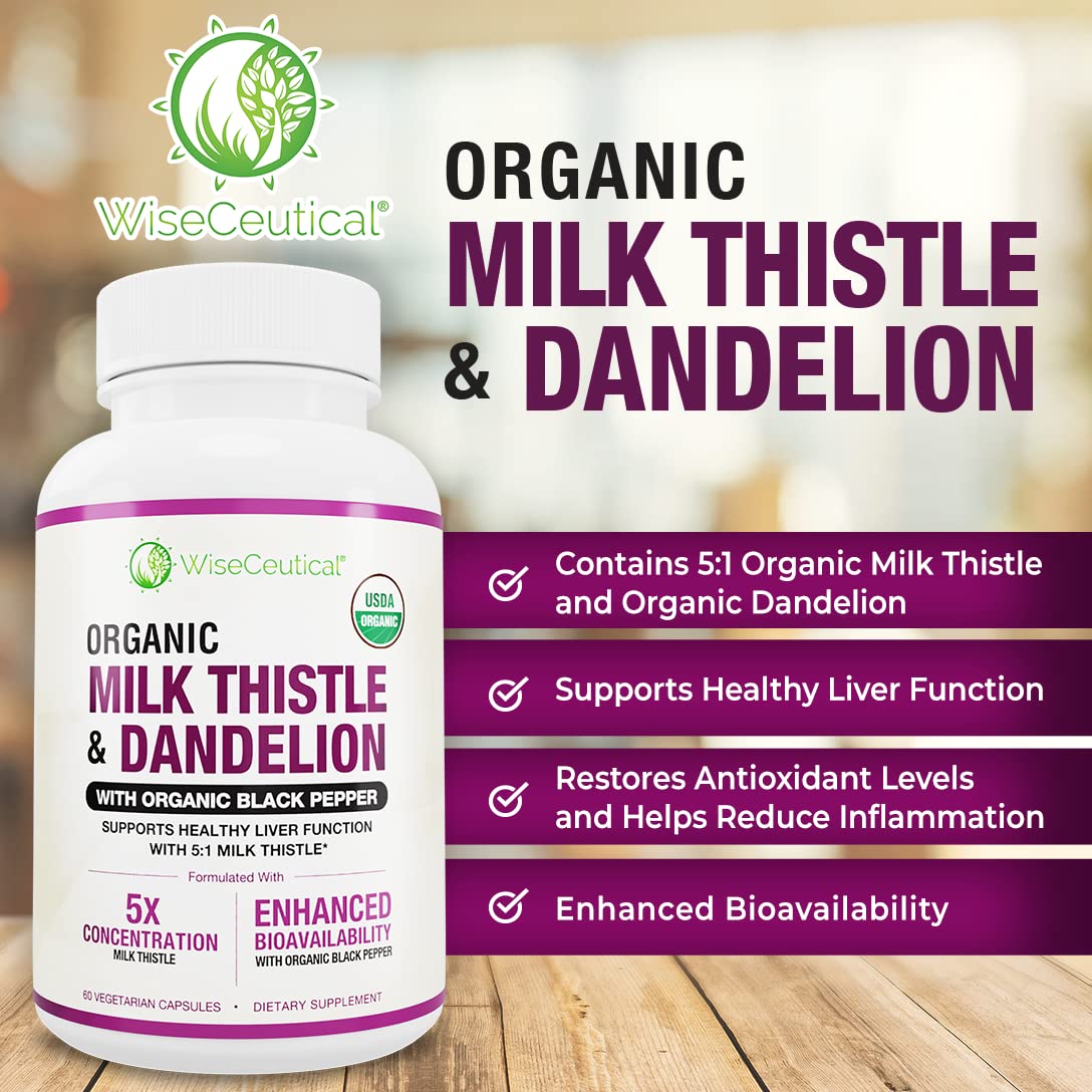 natural detox with milk thistle