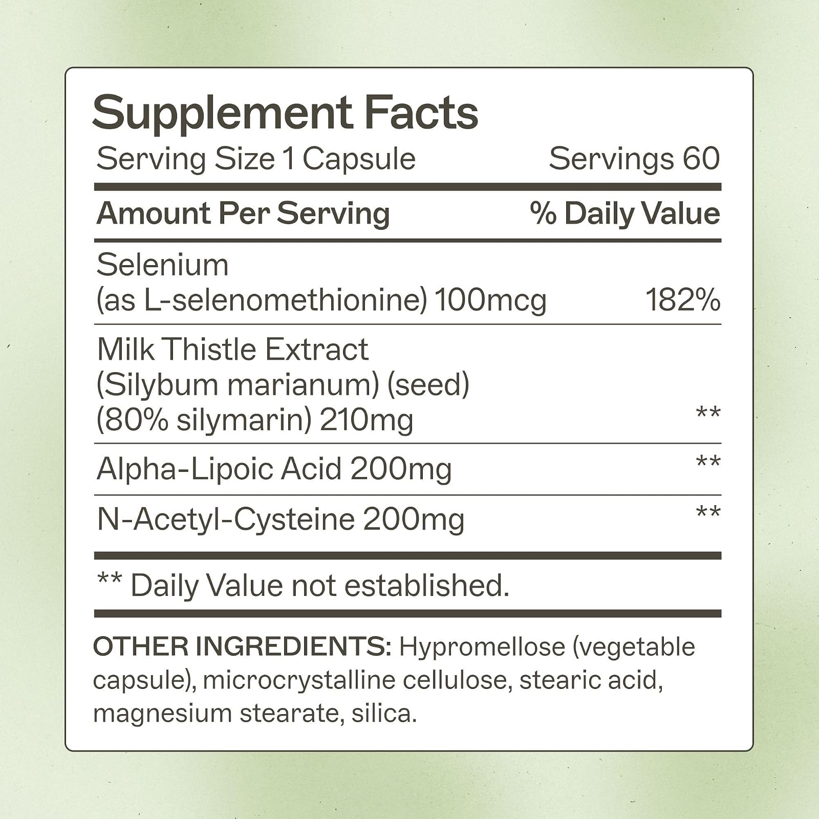 natural detox with milk thistle