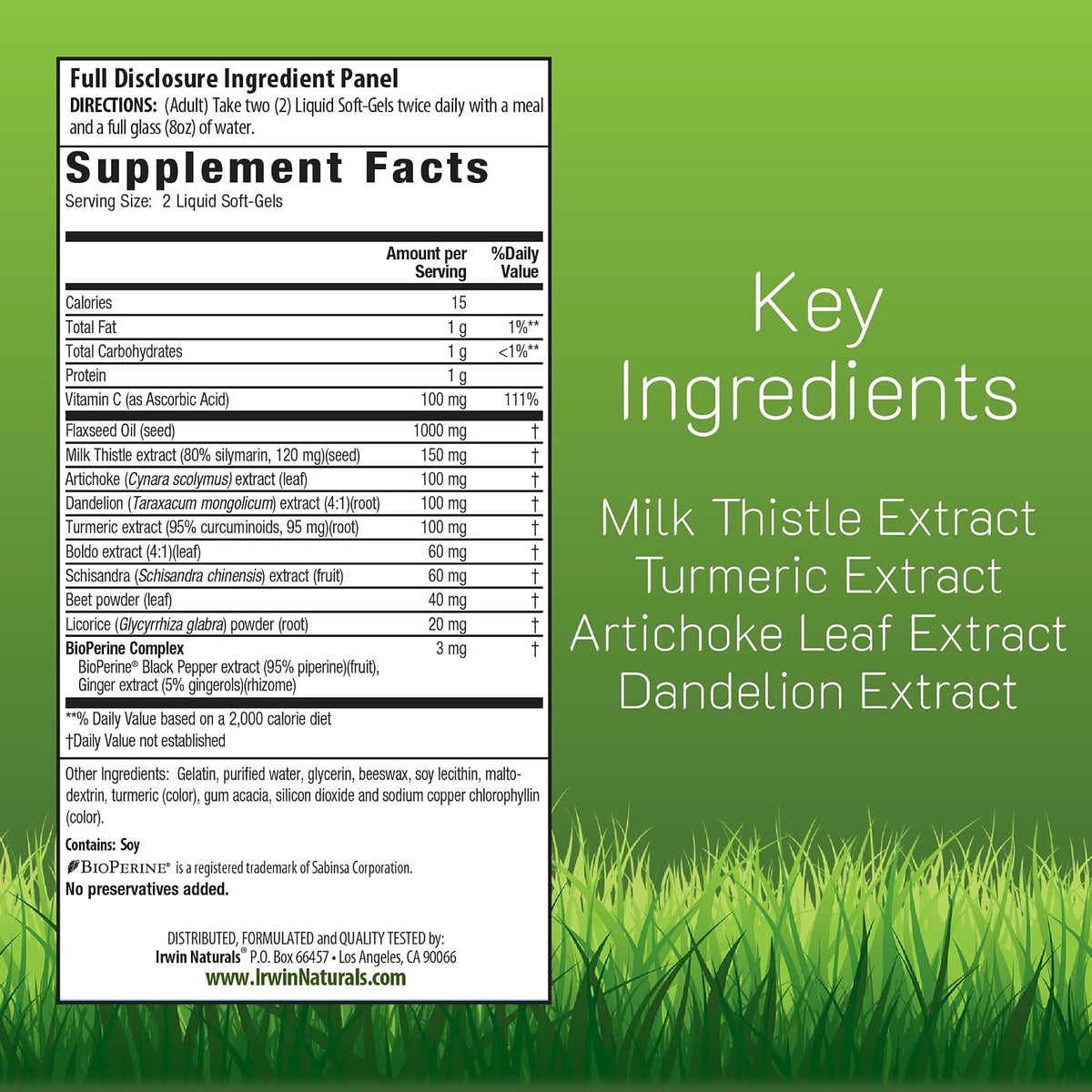 natural detox with milk thistle