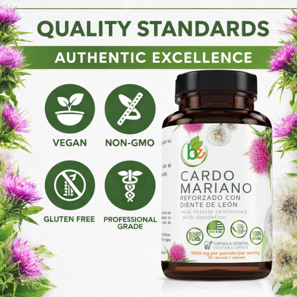 natural detox with milk thistle
