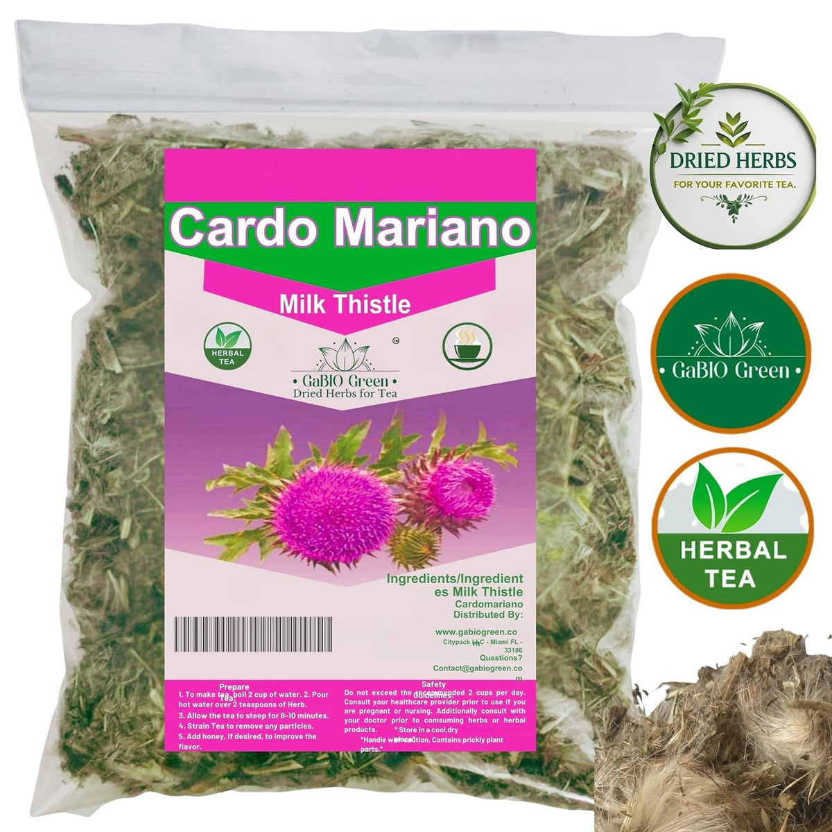 natural detox with milk thistle