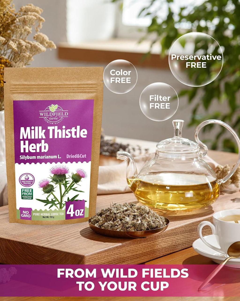natural detox with milk thistle