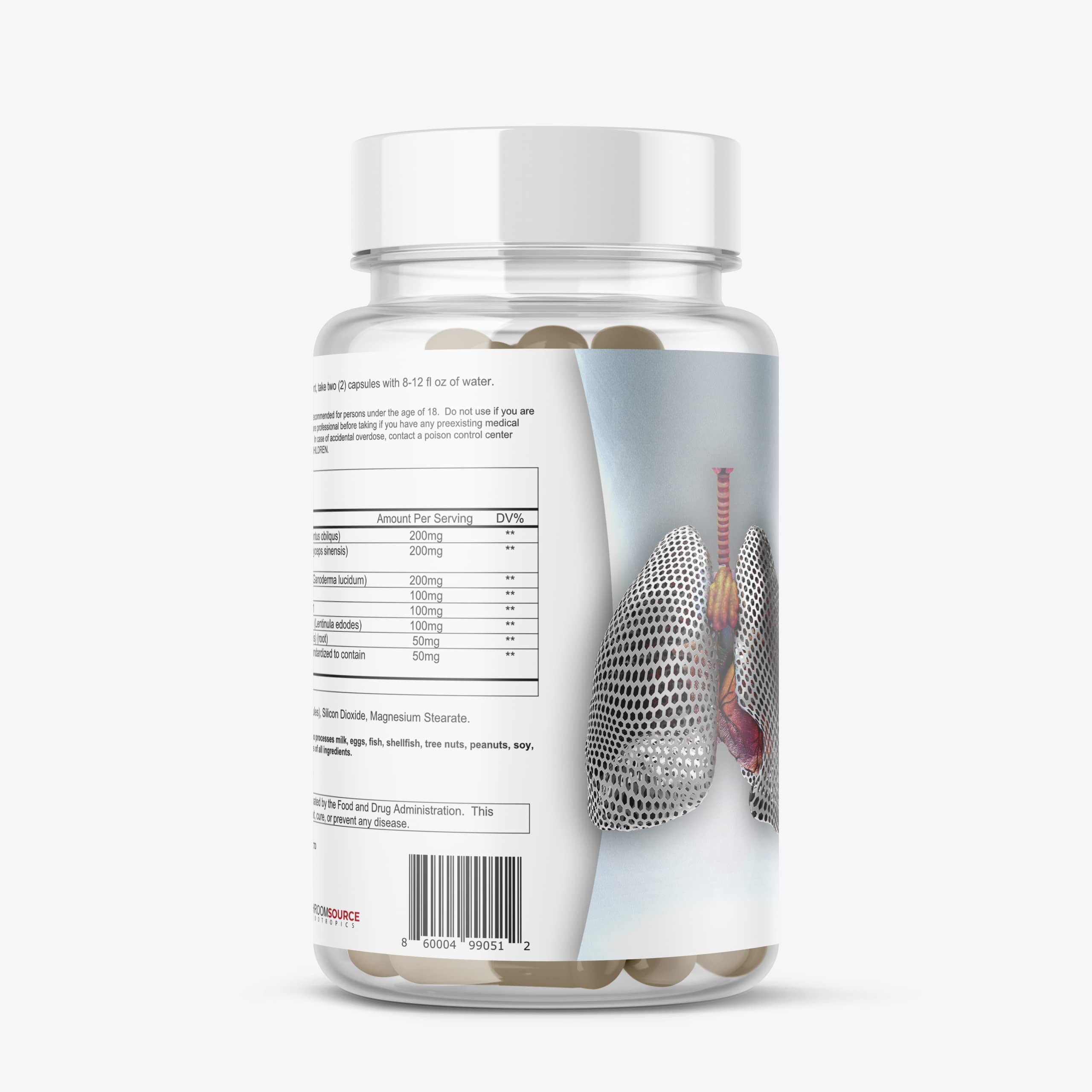 natural detox with mushroom extract