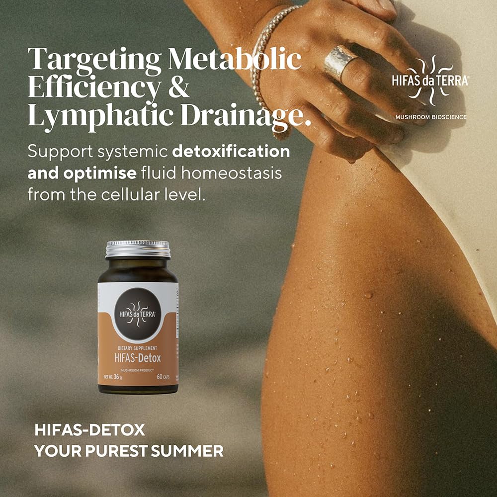 natural detox with mushrooms
