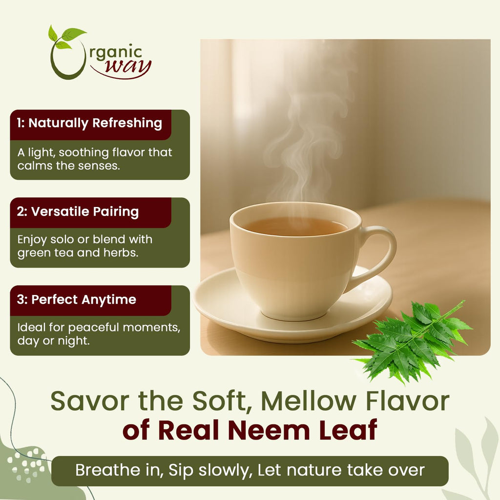natural detox with neem tea