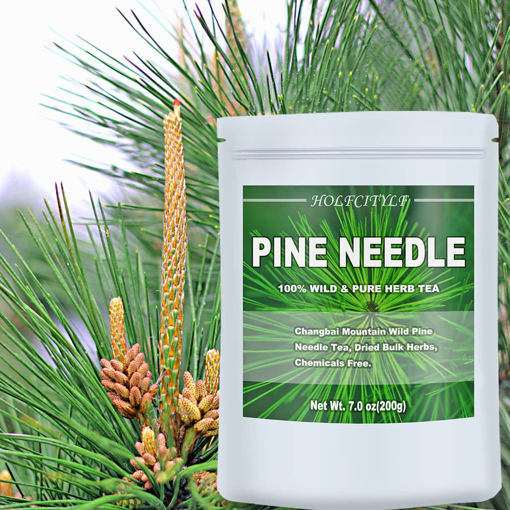natural detox with pine needle tea