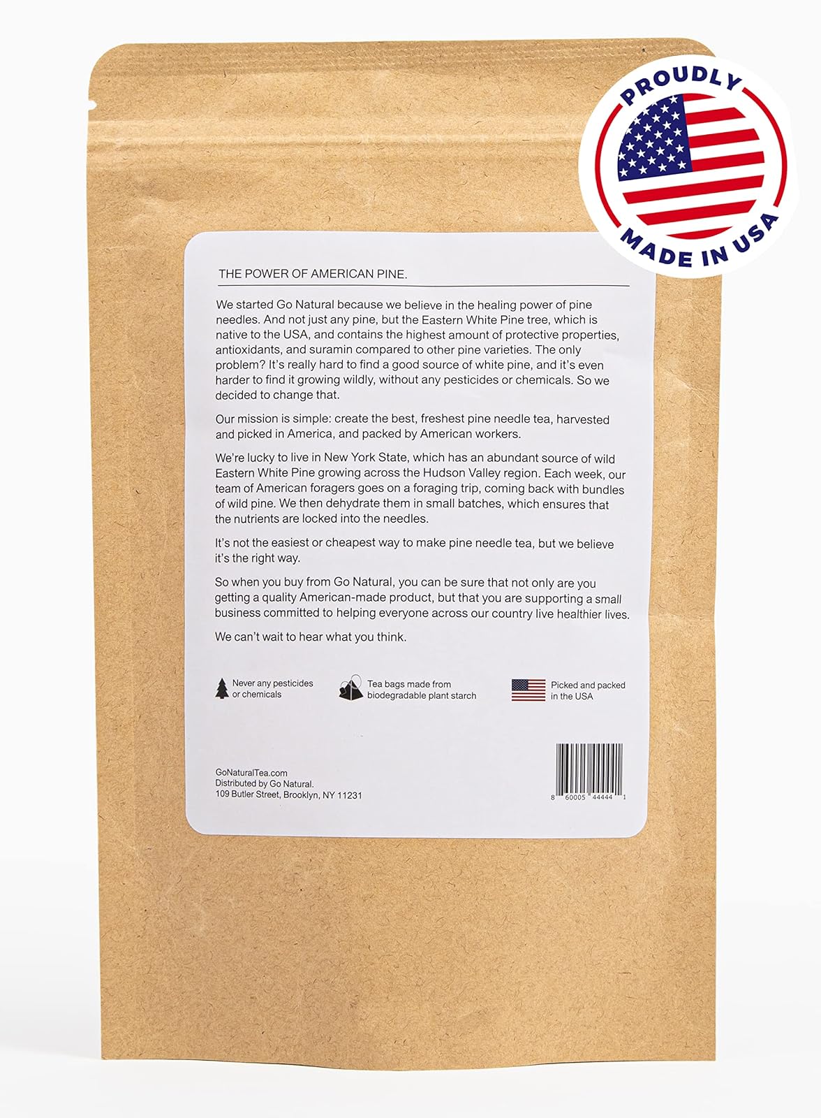 natural detox with pine needle tea