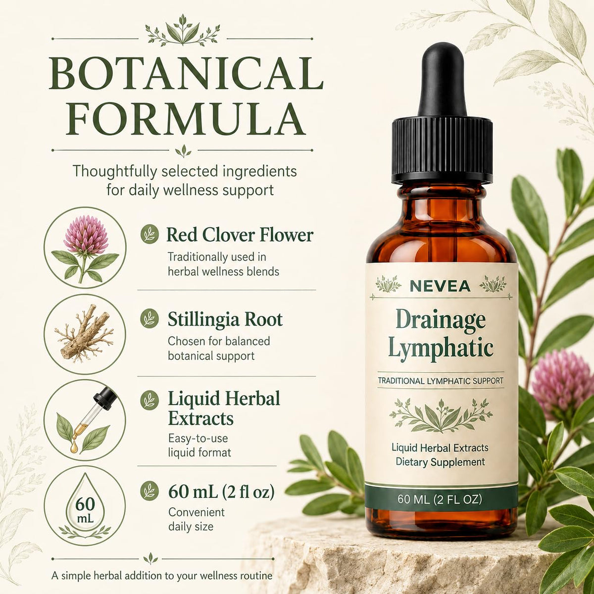 Natural detox with red clover
