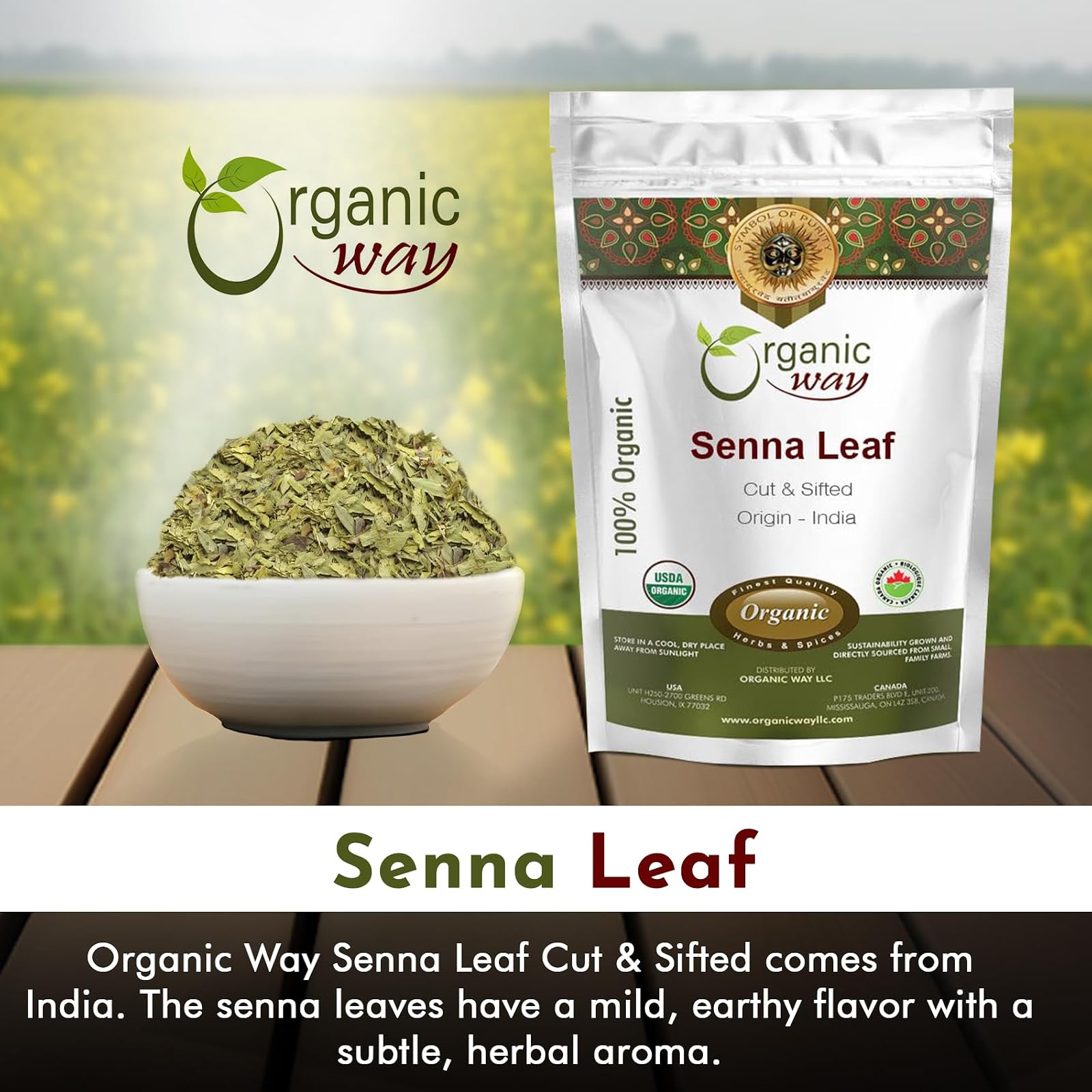 natural detox with senna leaf
