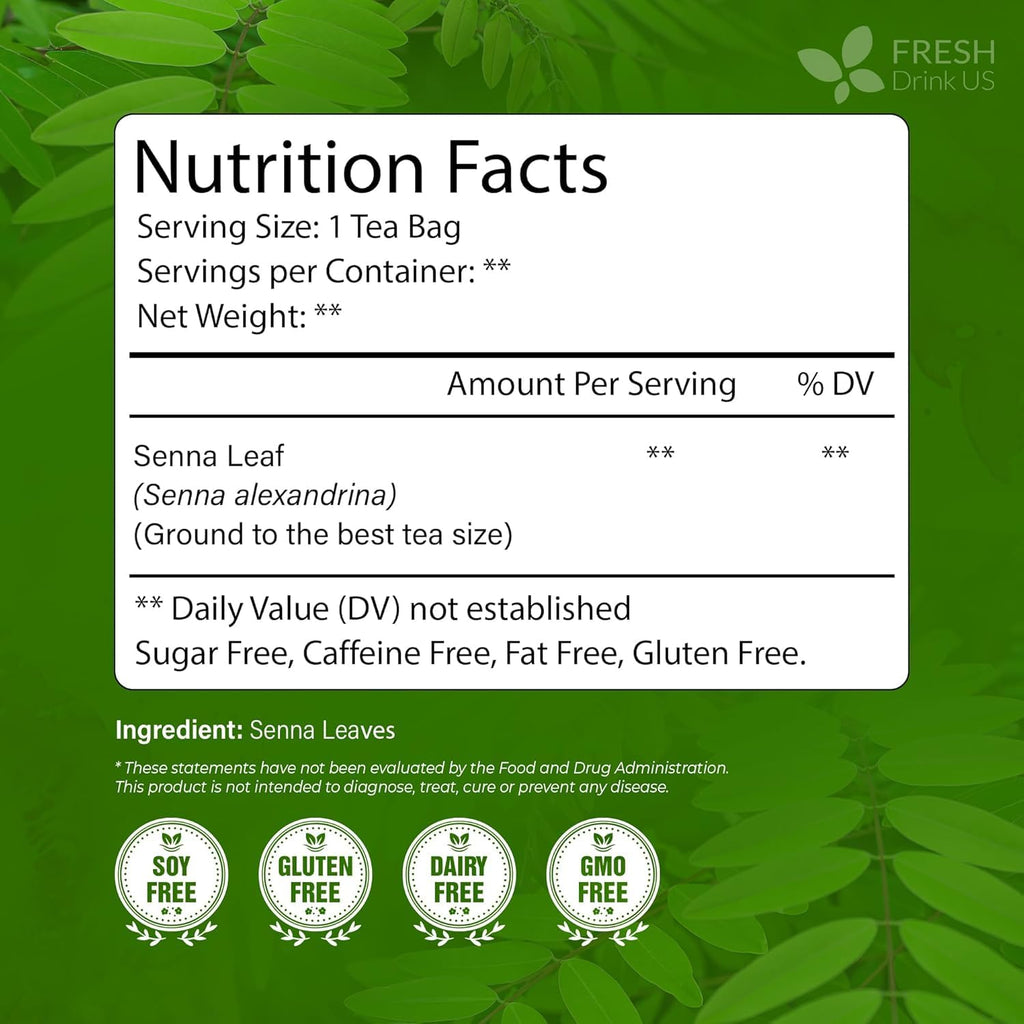 natural detox with senna tea