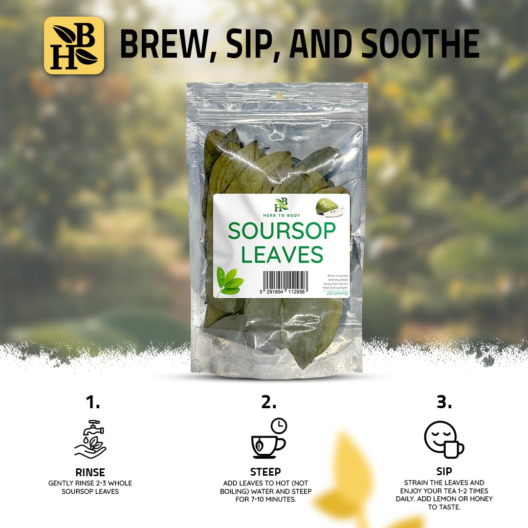 natural detox with soursop leaves