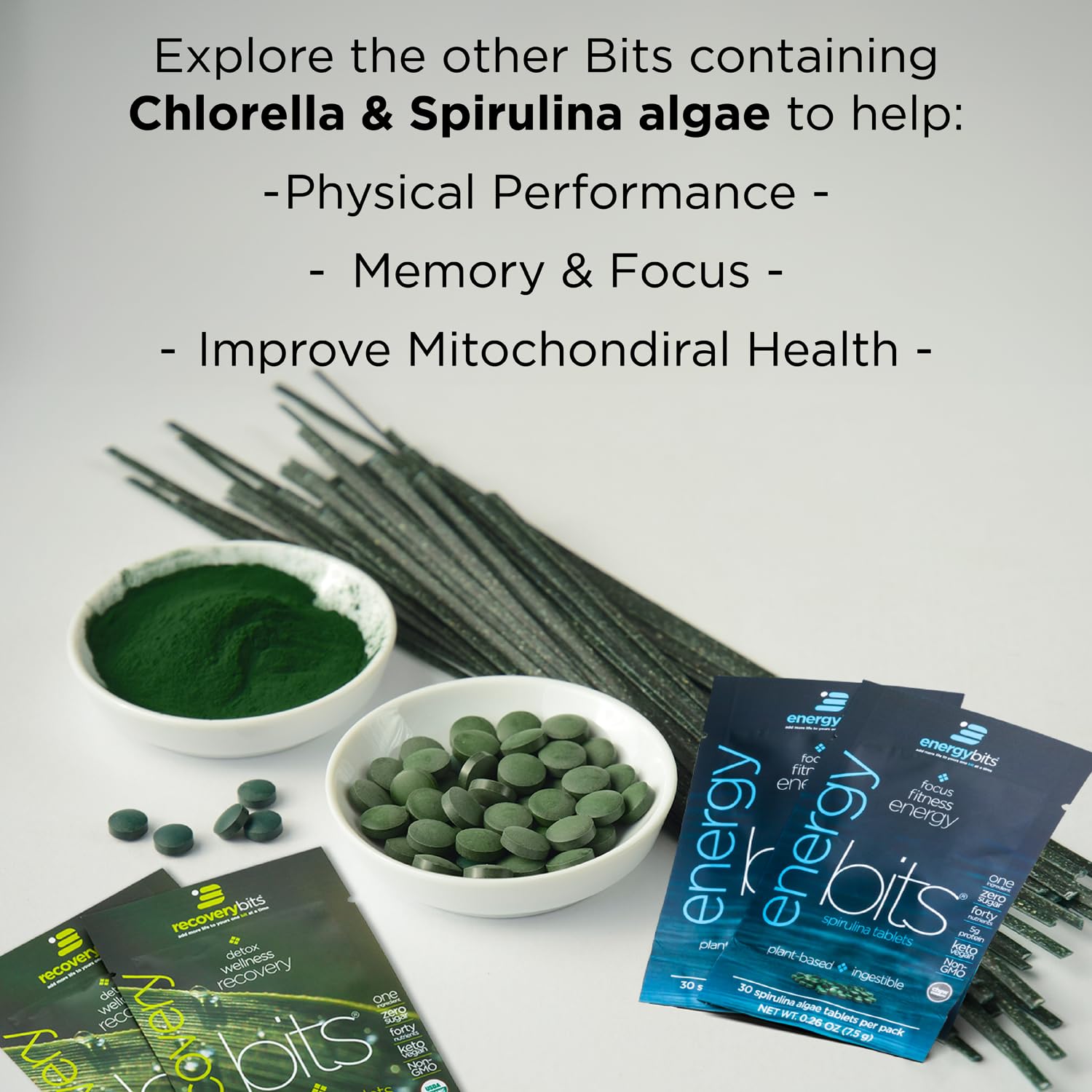 natural detox with spirulina & chlorella