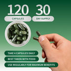 natural detox with spirulina & chlorella