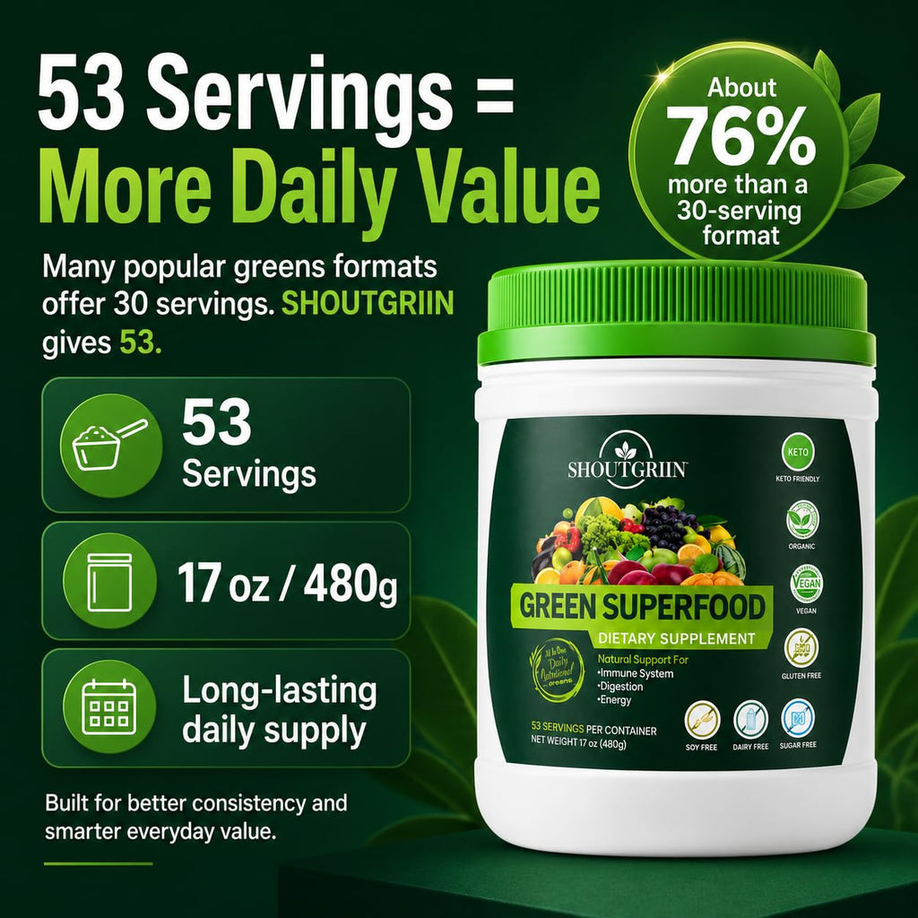 natural detox with superfood powder