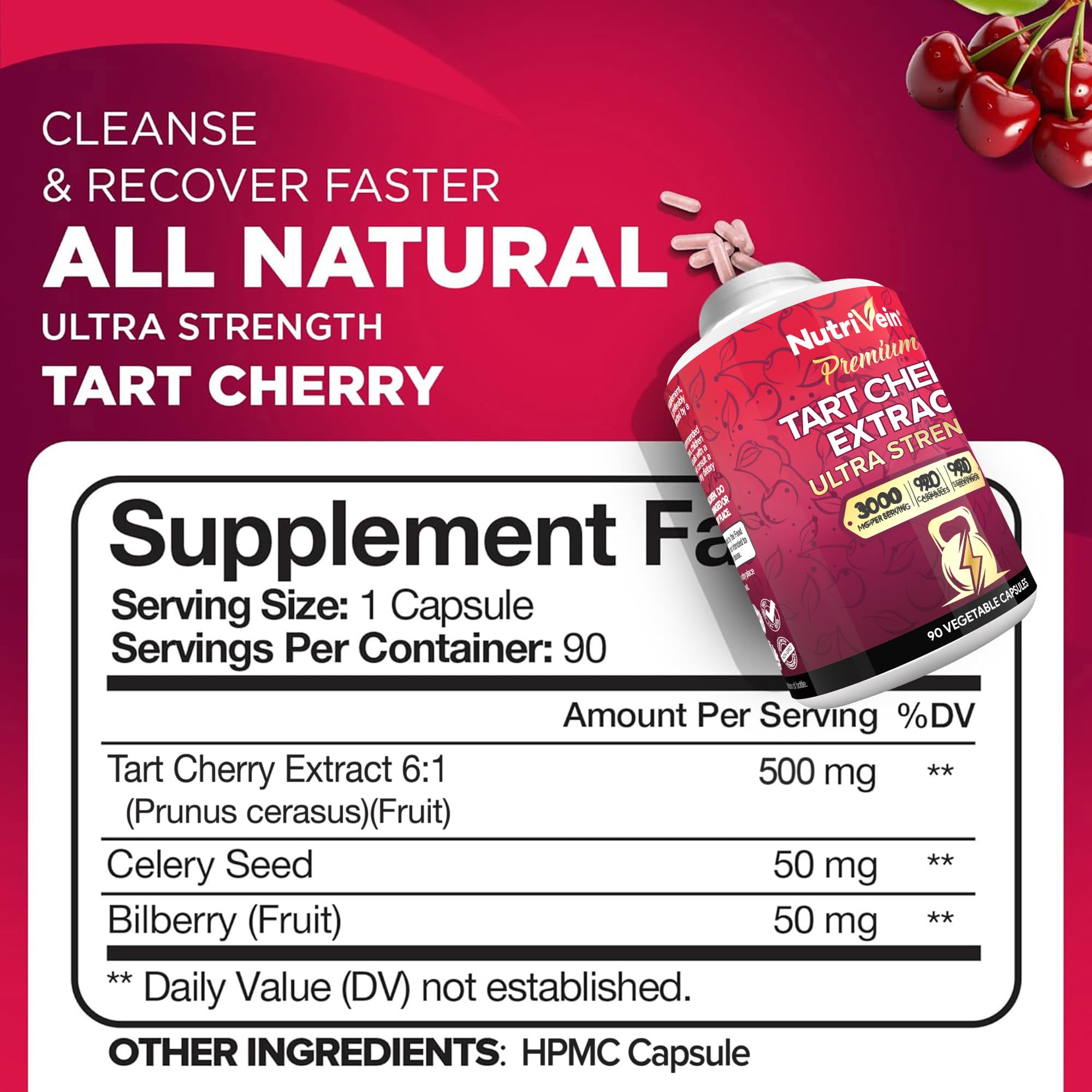 natural detox with tart cherry