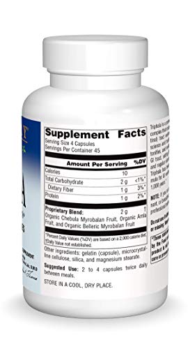 Natural detox with Triphala 500 mg