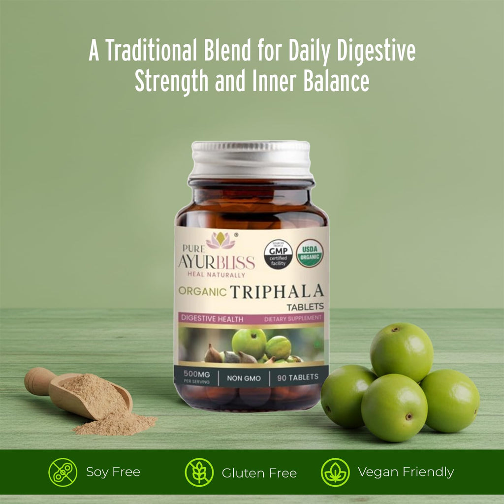 Natural detox with Triphala tablets
