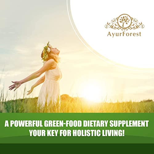 natural detox with wheatgrass tablets