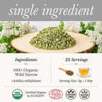 natural detox with yarrow tea