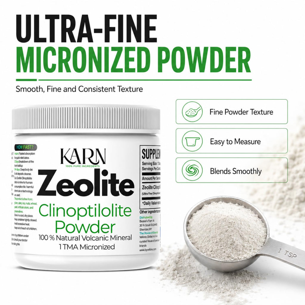 natural detox zeolite powder benefits