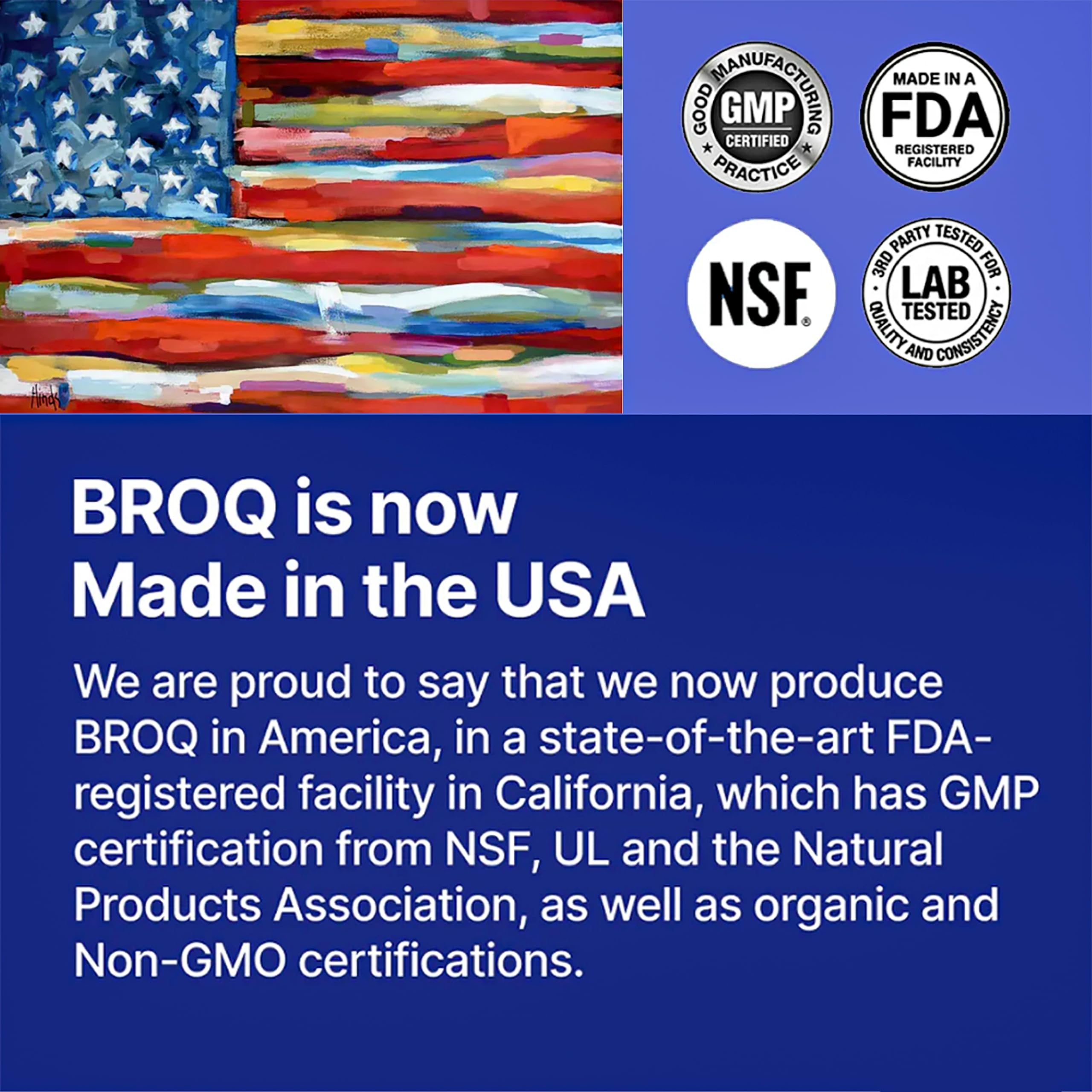 natural detoxification with BROQ blended vitamin & mineral supplements